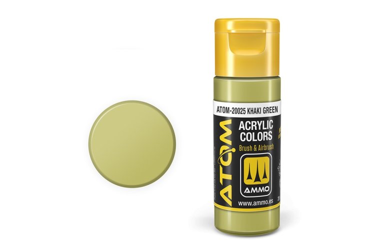 AMMO MIG 20025 ATOM - Khaki Green - Acryl - 20ml