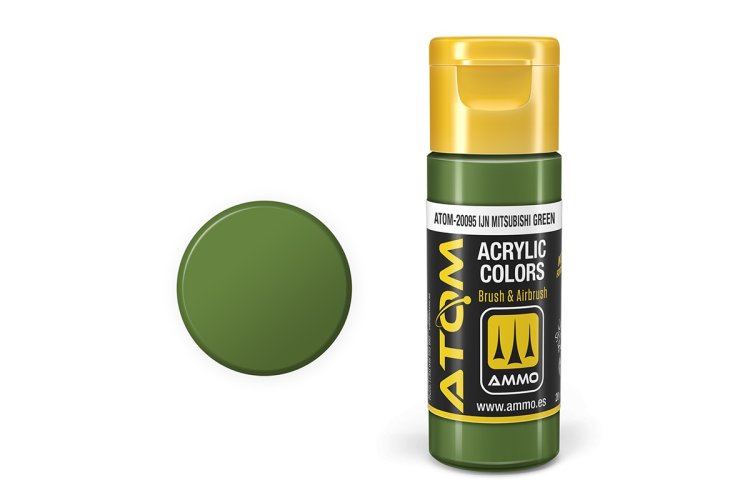 AMMO MIG 20095 ATOM - IJN Mitsubishi Green - Acryl - 20ml