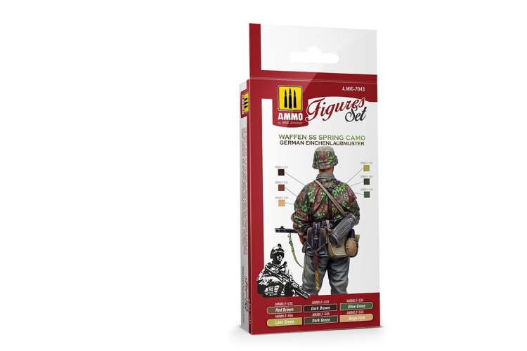 AMMO MIG 7043 Waffen SS Spring Camo - German Einchenlaubmuster
