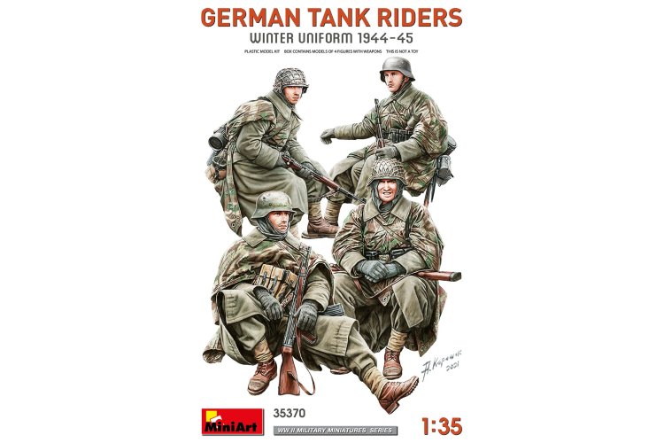 1:35 MiniArt 35370 German Tank Riders - Winter Uniform 1944-45