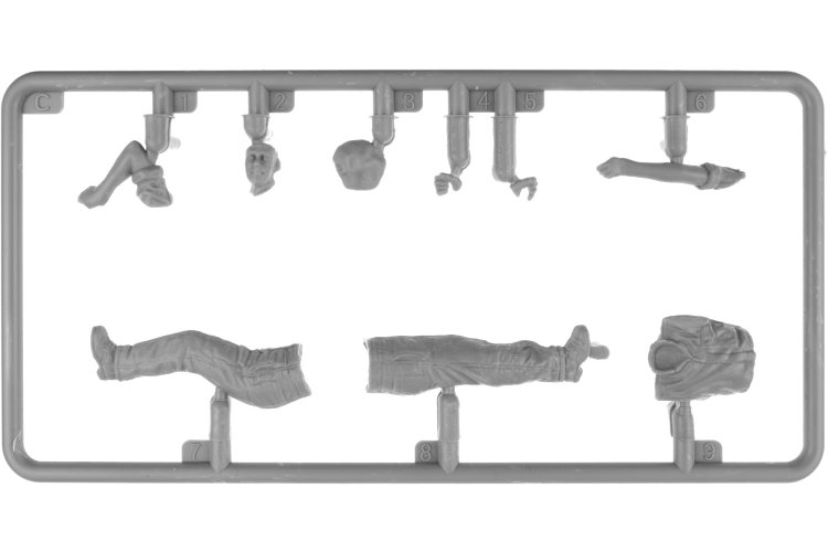 MiniArt 1:35 Britse Tankreparatieploeg WWII - 4 Figuren