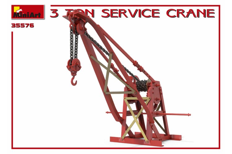 1:35 MiniArt 35576 3 Ton Service Crane