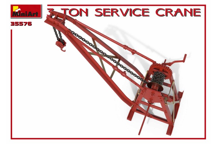 1:35 MiniArt 35576 3 Ton Service Crane