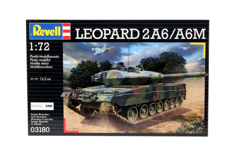 1:72 Revell 03180 Leopard 2 A6/A6M Tank