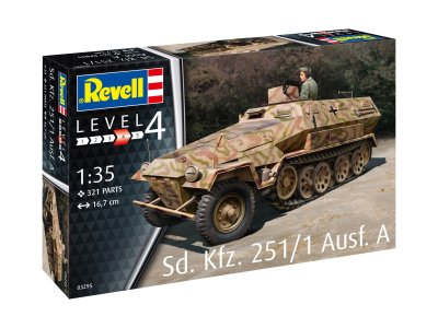 1:35 Dragon 6292 SD.KFZ.251/17 Ausf.D W/2CM Schwebelafette