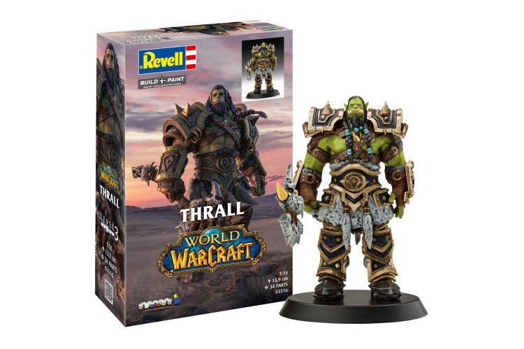 Revell 1:16 Orc Thrall World of Warcraft Geschenkset