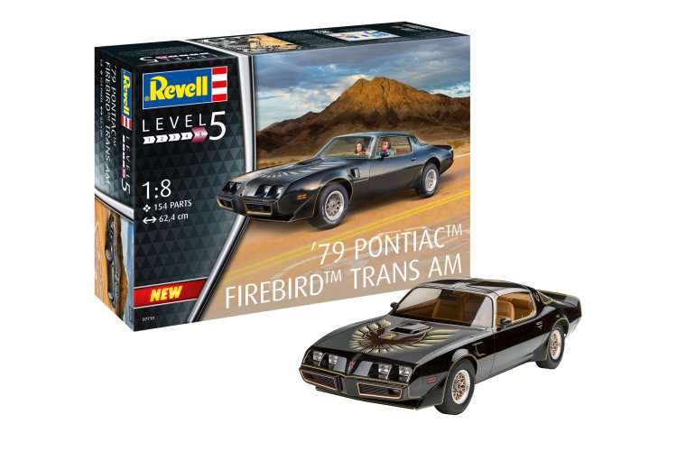 1:8 Revell 07710 Pontiac Firebird Trans Am Car