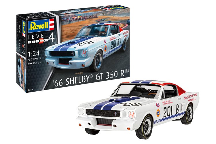 1:24 Revell 67716 1965 Shelby GT 350 R Car - Model Set