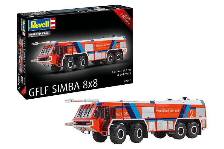 Revell 1:24 GFLF Simba 8x8 Brandweerwagen