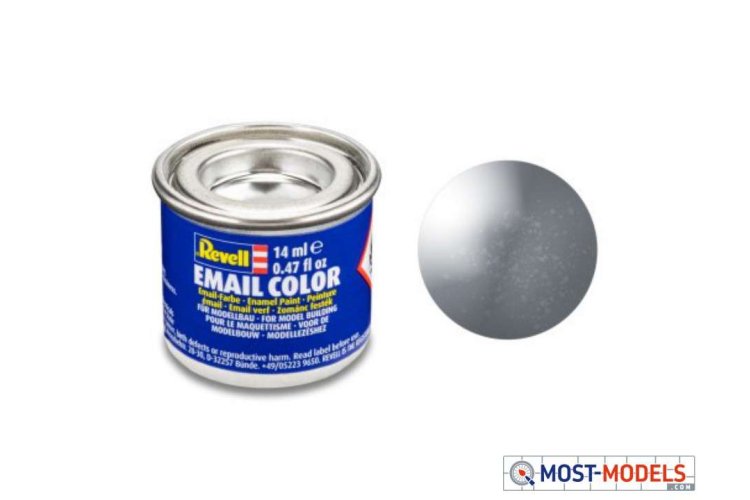 Revell #91 Steel - Metallic - Enamel - 14ml