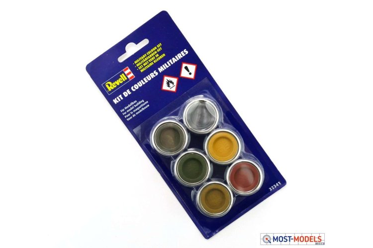 Revell 32341 Military Colours - Enamel Set