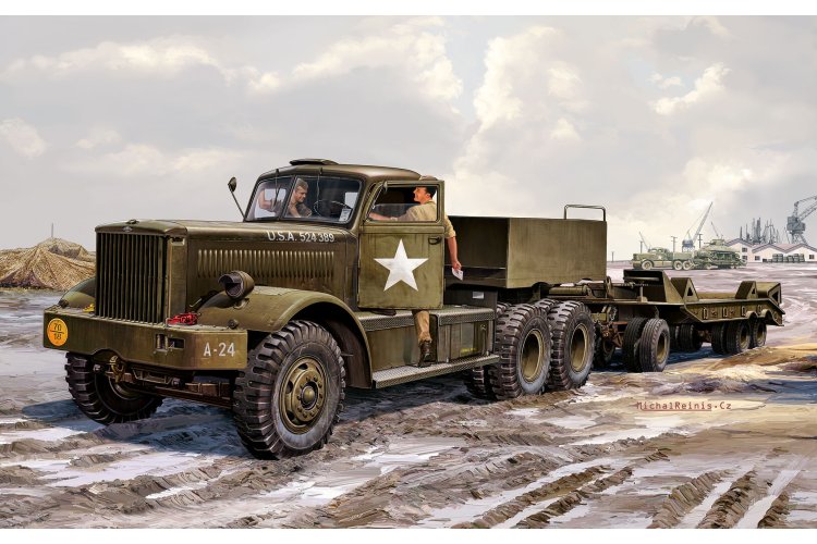 Revell M19 Tank Transporter 1:76 - Model Set with Trailer