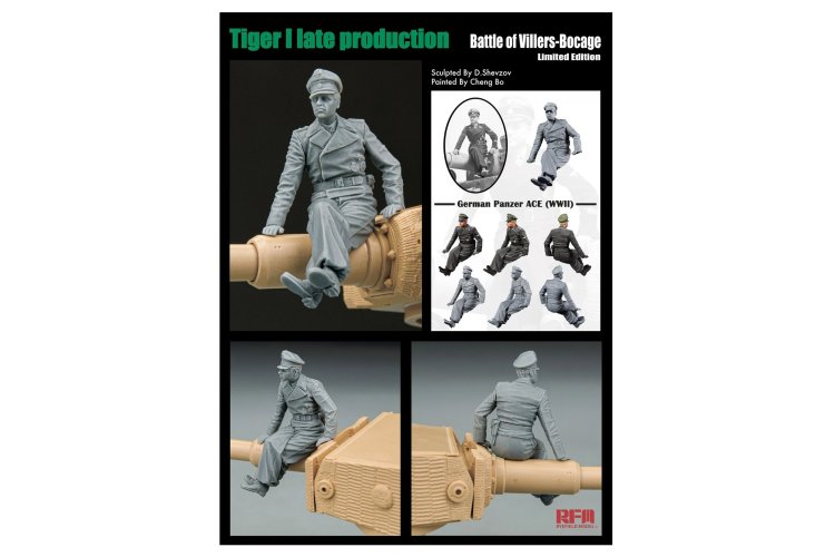 1:35 Rye Field Model Tiger I Late Production - Historisch Model
