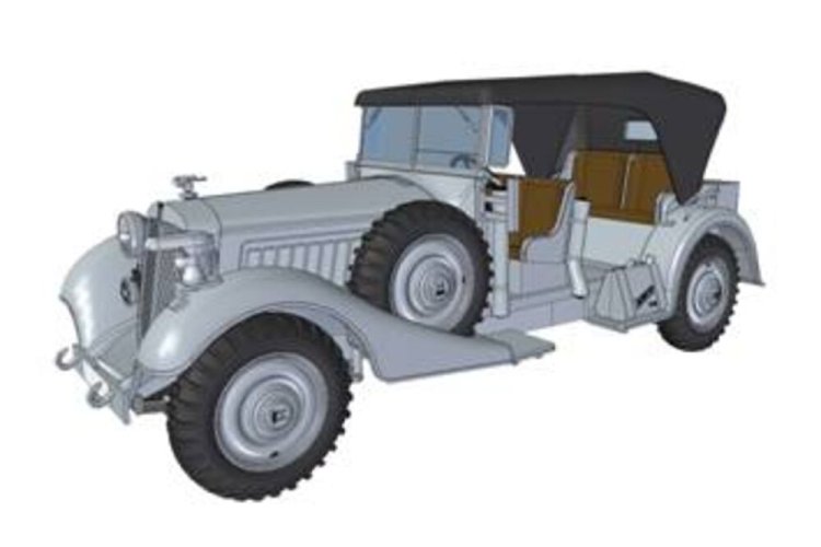 Roden 1:35 Horch V8 Type 830R - Military Vehicle