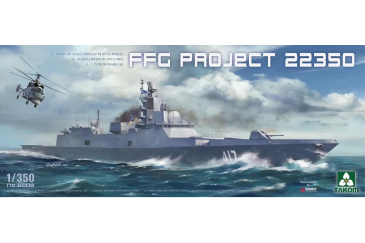 1:350 Takom 6009 Frigate Admiral Gorschkov-class - Model Kit