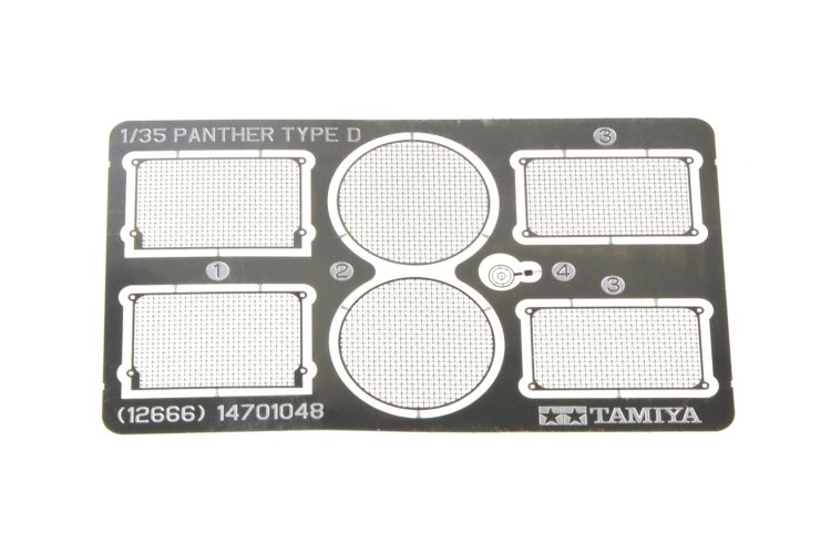 1:35 Tamiya 12666 Panther D. - Photo-Etched Grille Set