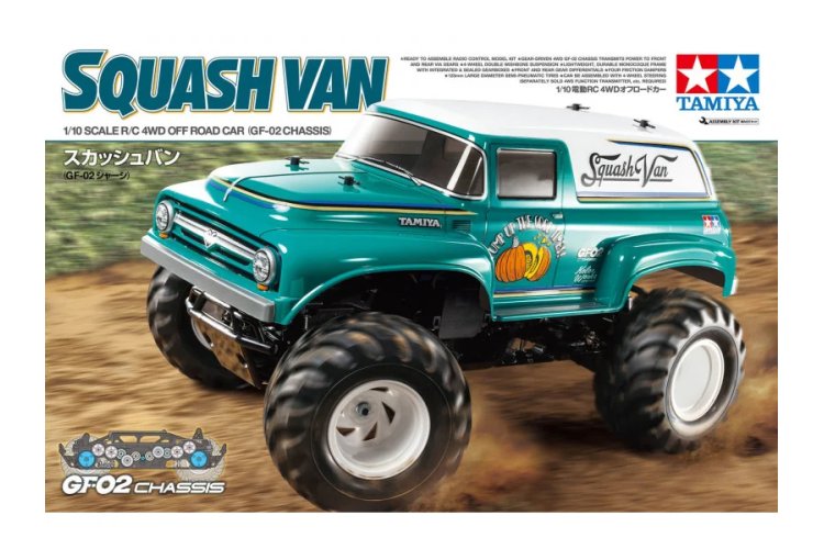 1:10 Tamiya 58725 RC Squash Van 4WD GF-02