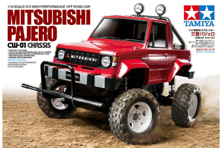 1:10 Tamiya 58727 RC Mitsubishi Pajero - CW-01