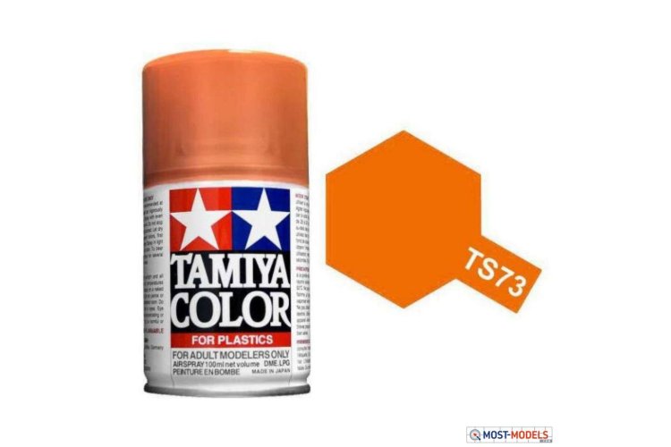 Tamiya TS-73 Clear Orange Transparent - Gloss - Acryl Spray - 100ml