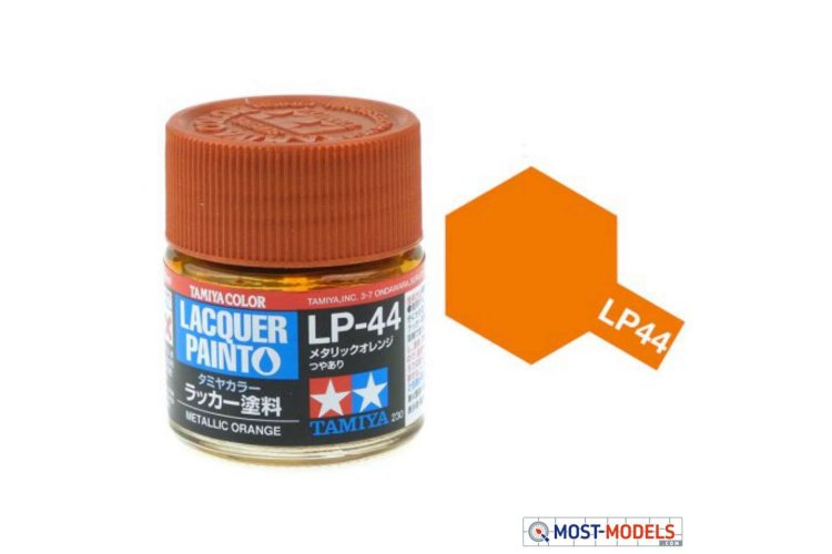 Tamiya LP-44 Metallic Orange - Gloss - Lacquer Paint - 10ml