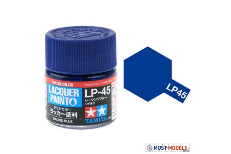 Tamiya LP-45 Racing Blue - Gloss - Lacquer Paint - 10ml