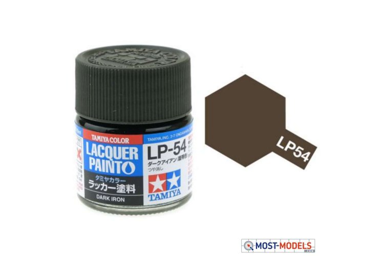 Tamiya LP-54 Dark Iron - Matt - Lacquer Paint - 10ml