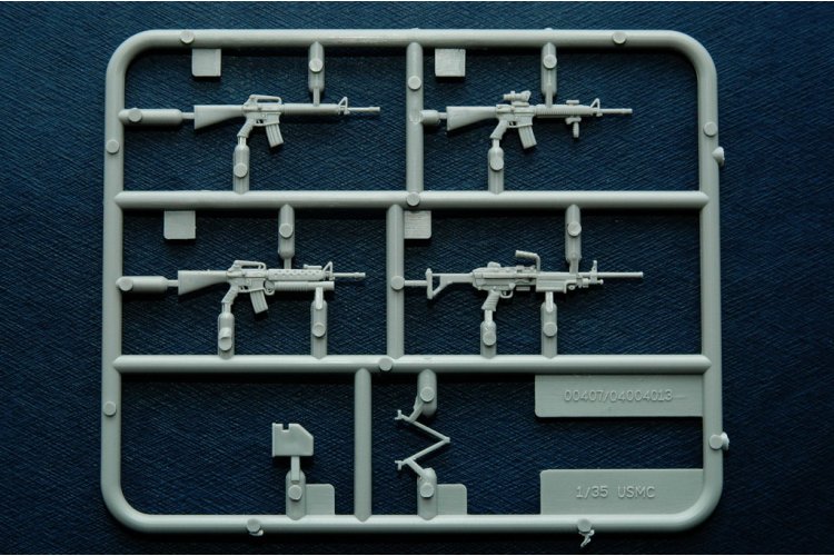 Trumpeter 00407 US Marine Corps Iraq 2003 Figuren Set