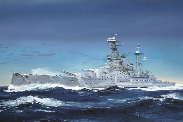 Trumpeter 1:350 HMS Royal Oak WWII Battleship