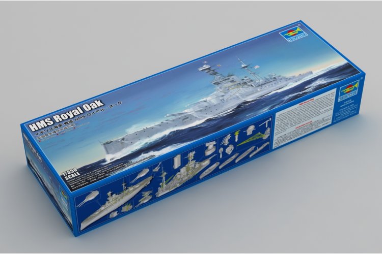 Trumpeter 1:350 HMS Royal Oak WWII Battleship
