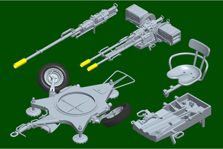 1:35 Trumpeter 09618 MT-LB with zu-23-2