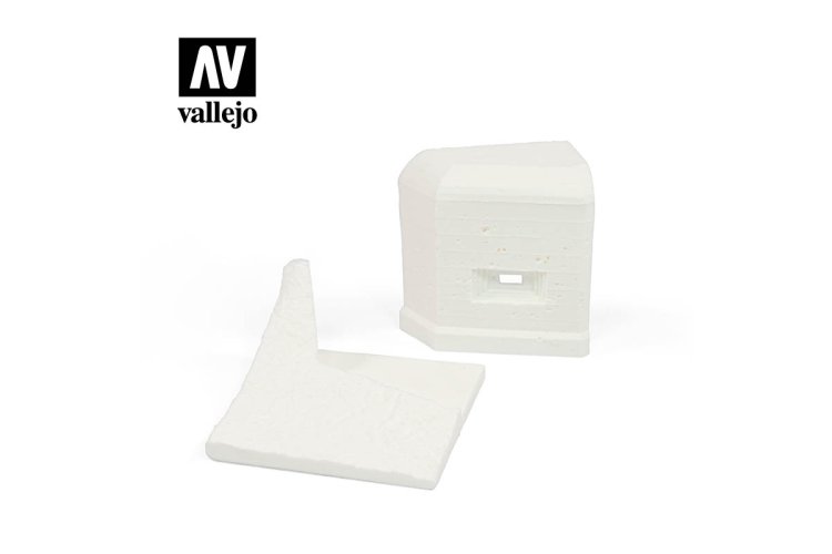 1:35 Vallejo SC012 WWII Bunker Diorama