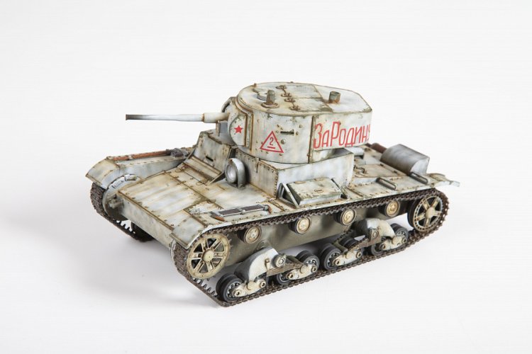 1:35 Zvezda 3538 T-26 Tank Mod.1993 Soviet light Tank WWII
