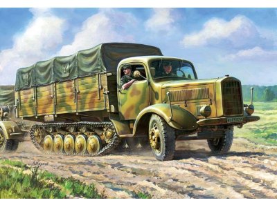 1:35 Zvezda 3585 German Halftrack Crew