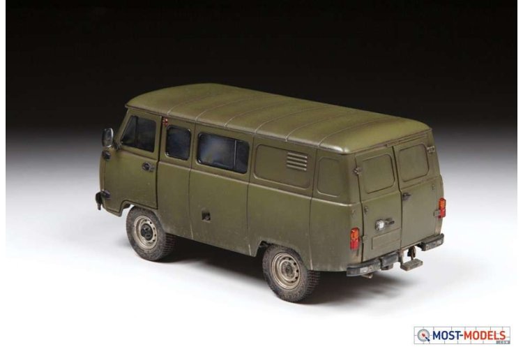 1:35 Zvezda 3644 Russian Military Van UAZ 3909