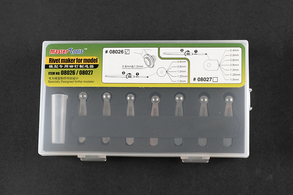 MasterTools 08026 Rivet Maker Set #1 - Rivetten voor Modelbouw