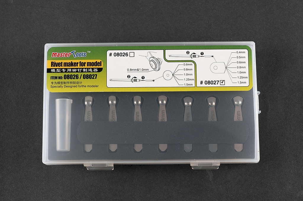 MasterTools 08027 Rivet Maker Set #2 - Rivetten voor Modelbouw Kit