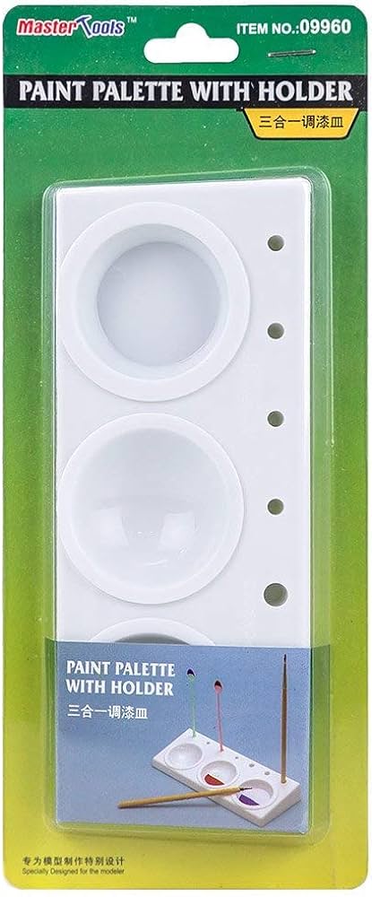 MasterTools 09960 Small Paint Palette with Holder