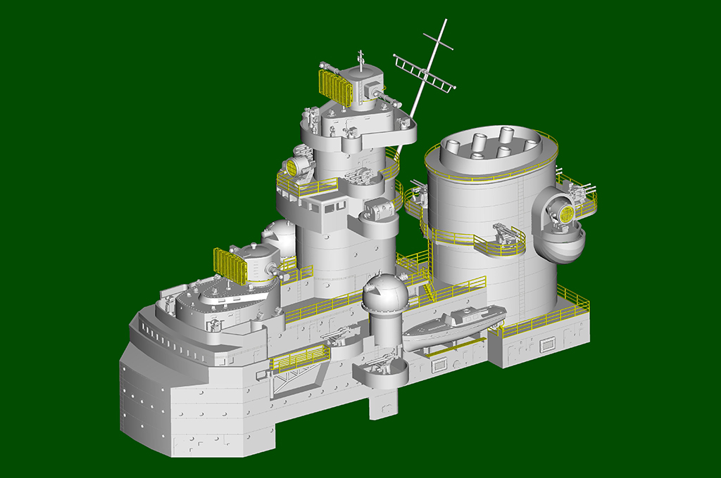1:350 Trumpeter 05371 DKM H Class Battleship