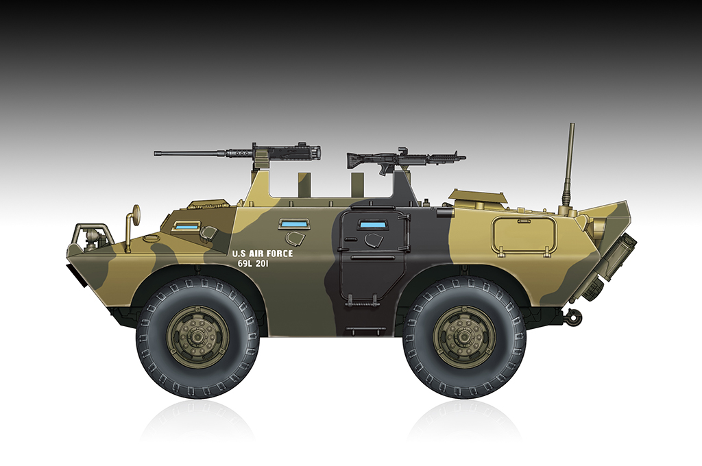 Trumpeter 07444 M706 USAF XM706E2 Panzerwagen Model