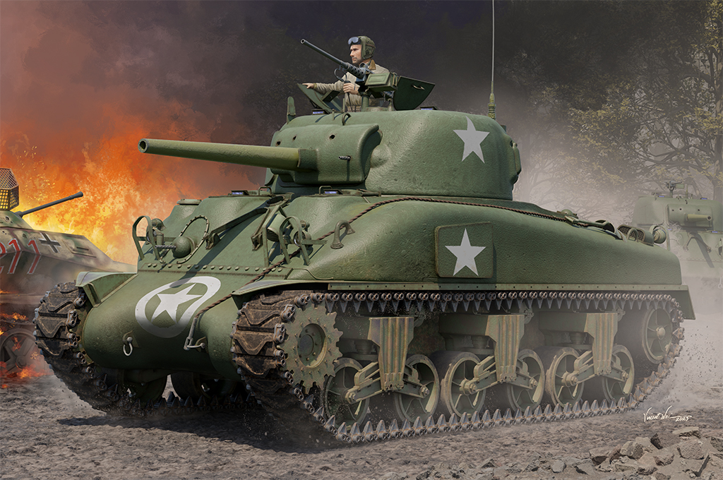 I Love Kit 61617 Sherman M4A1 Medium Tank - Late