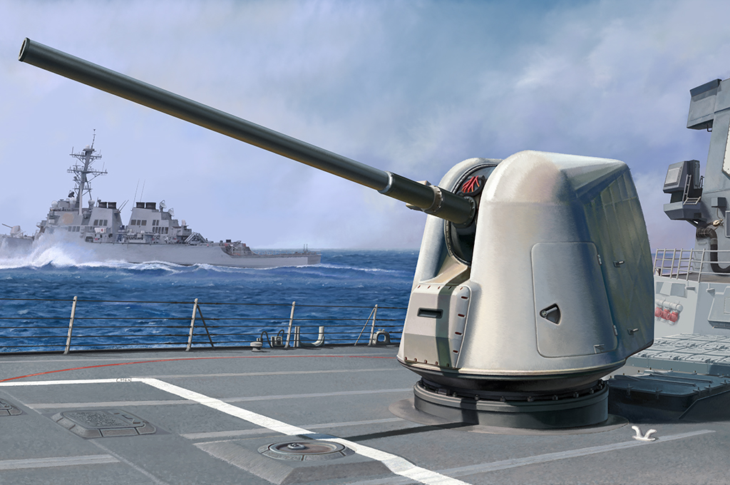 I Love Kit MK-45 Mod.2 Gun - 5-inch/54-kaliber Kanon 1:35 Modelkit