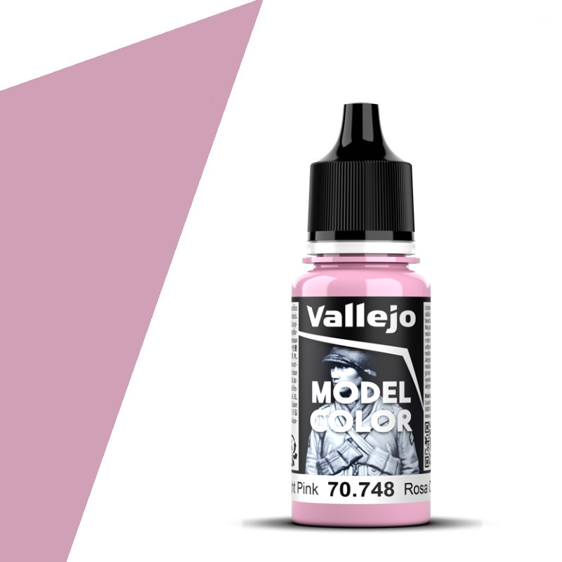 Vallejo Model Color - Light Pink - Acrylic Paint - 18ml
